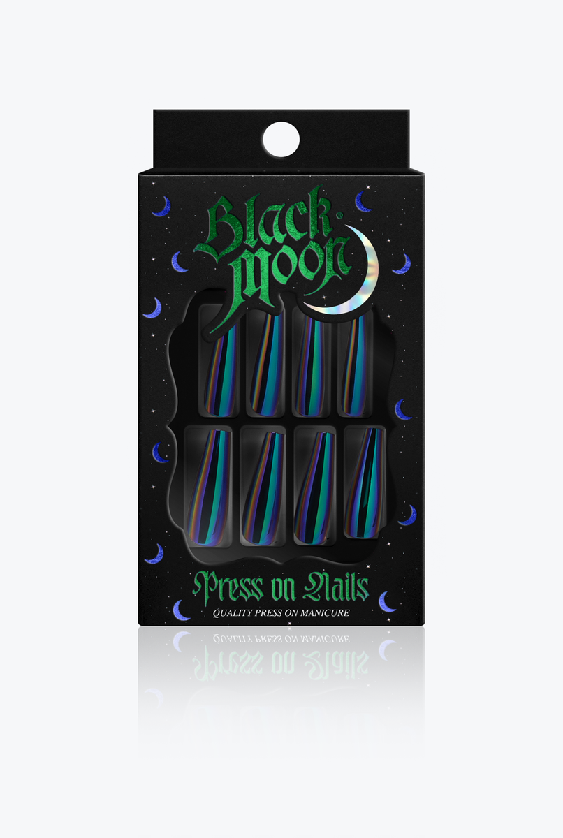 PHANTOM MOON PRESS ON NAILS – Black Moon Cosmetics