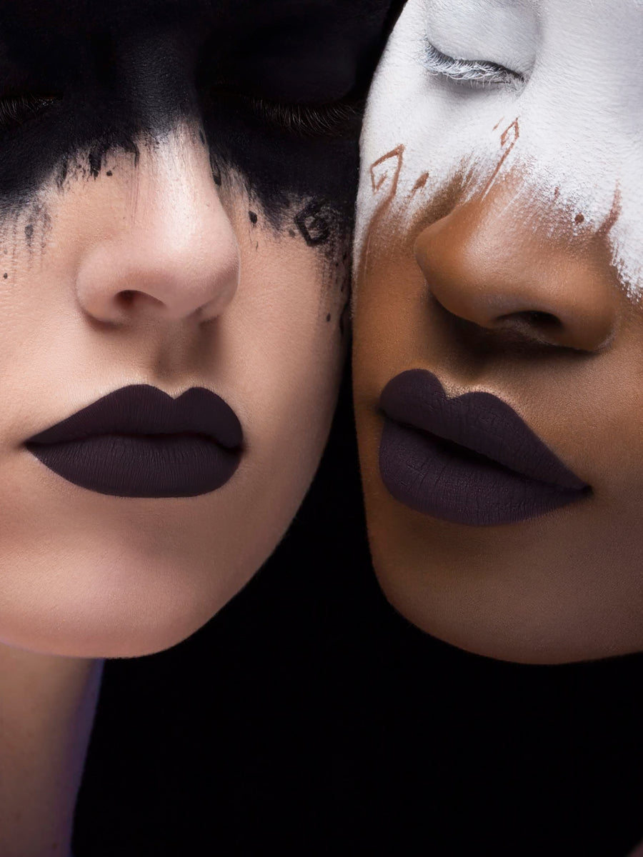 Matte Black Lipstick